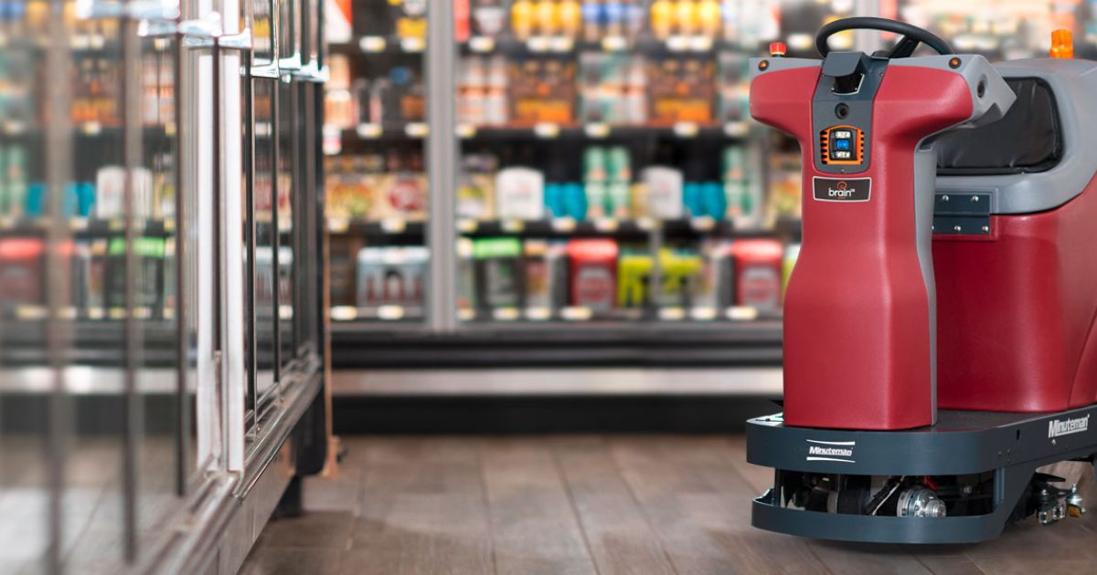 Autolaveuse robot pour petites surfaces. Hako France