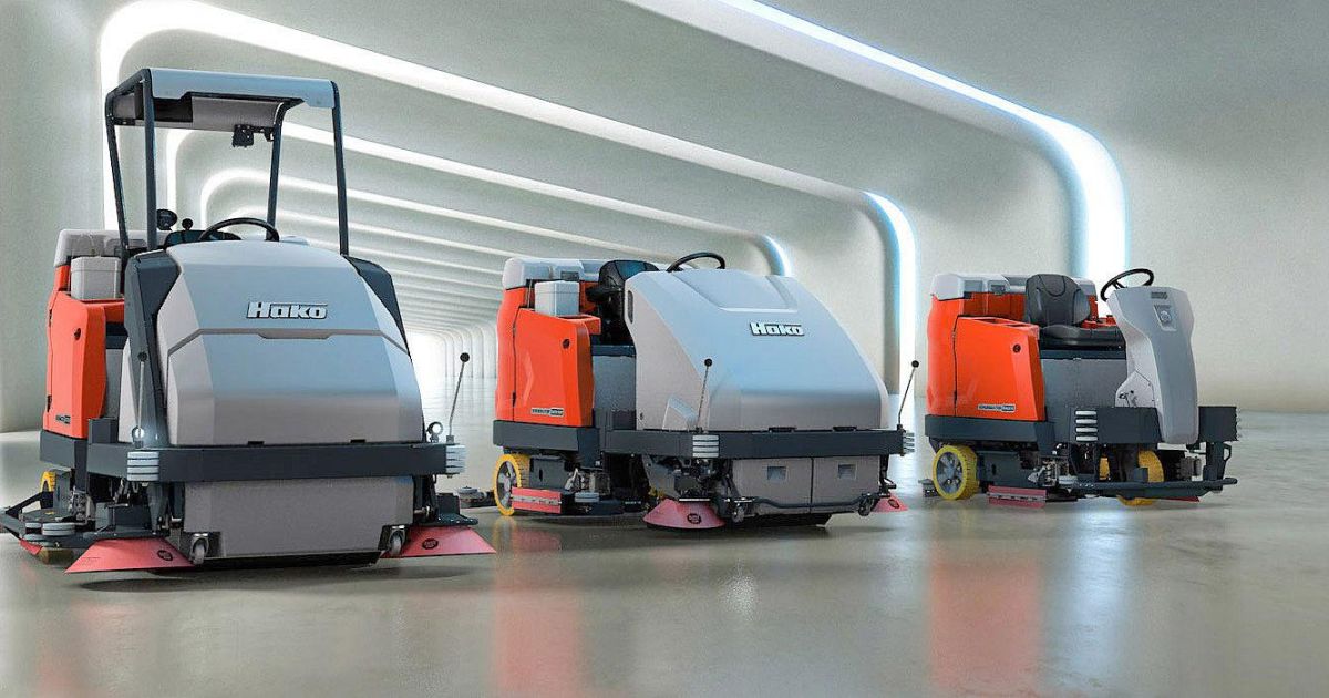 Autolaveuse professionnelle autoportée Scrubmaster B400R | Hako France